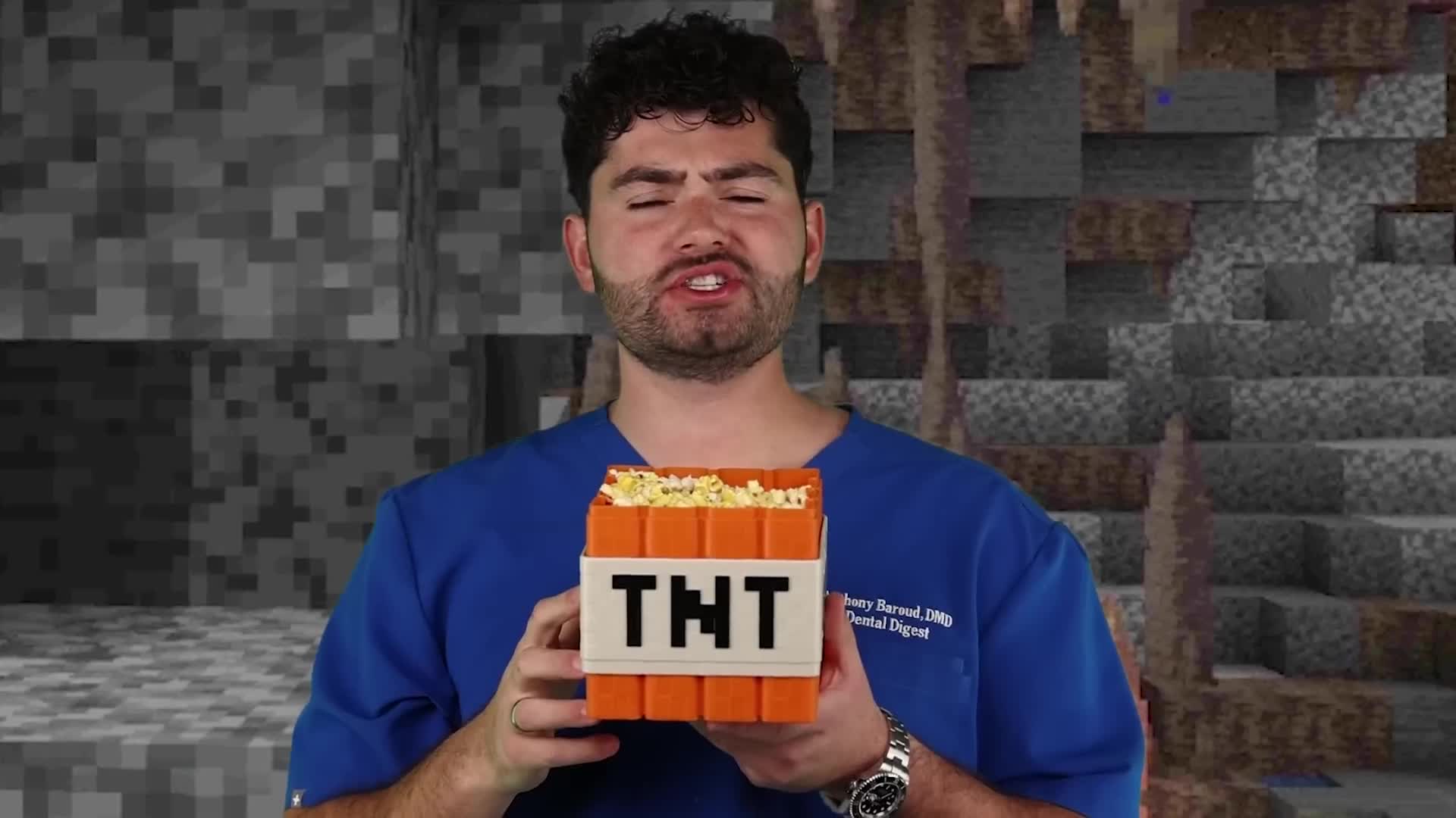 Which Minecraft movie emoji causes cavities?
