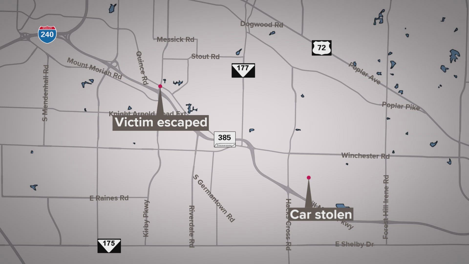 SCSO investigates carjacking, kidnapping in southeast Shelby County