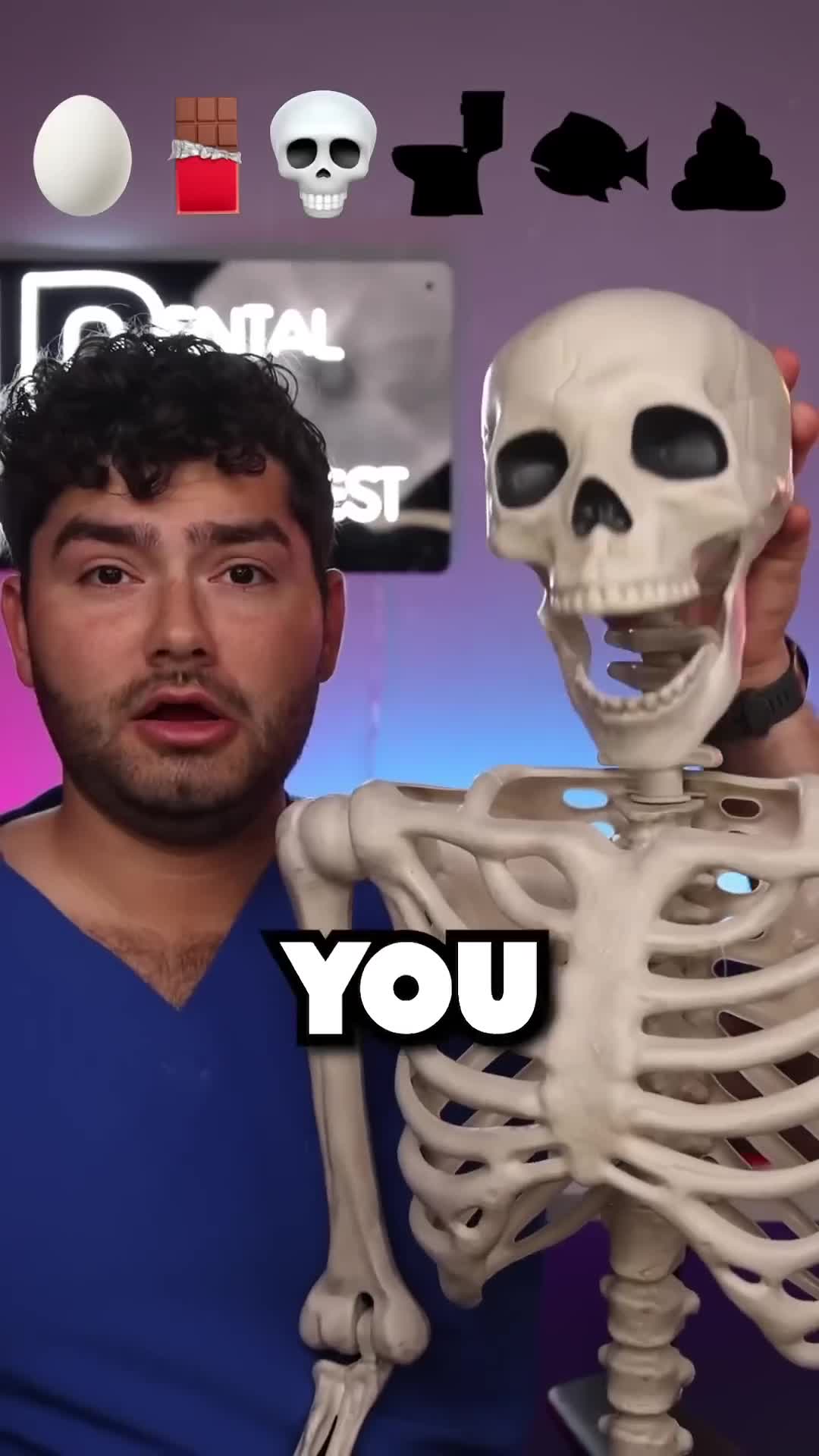 Breath smell meaning?