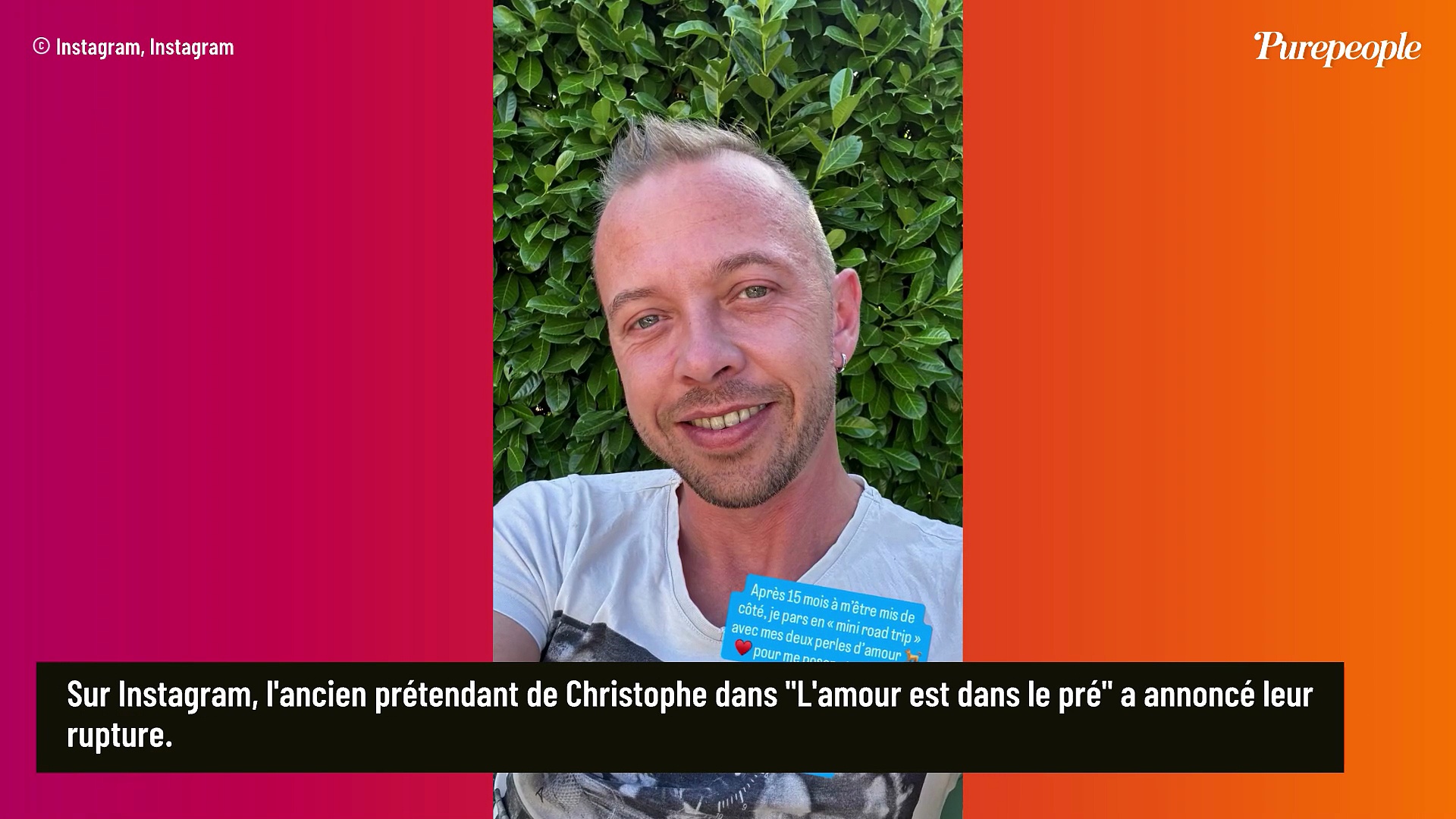 « Il faut savoir dire stop quand... » : Yann (L'amour est dans le pré ...