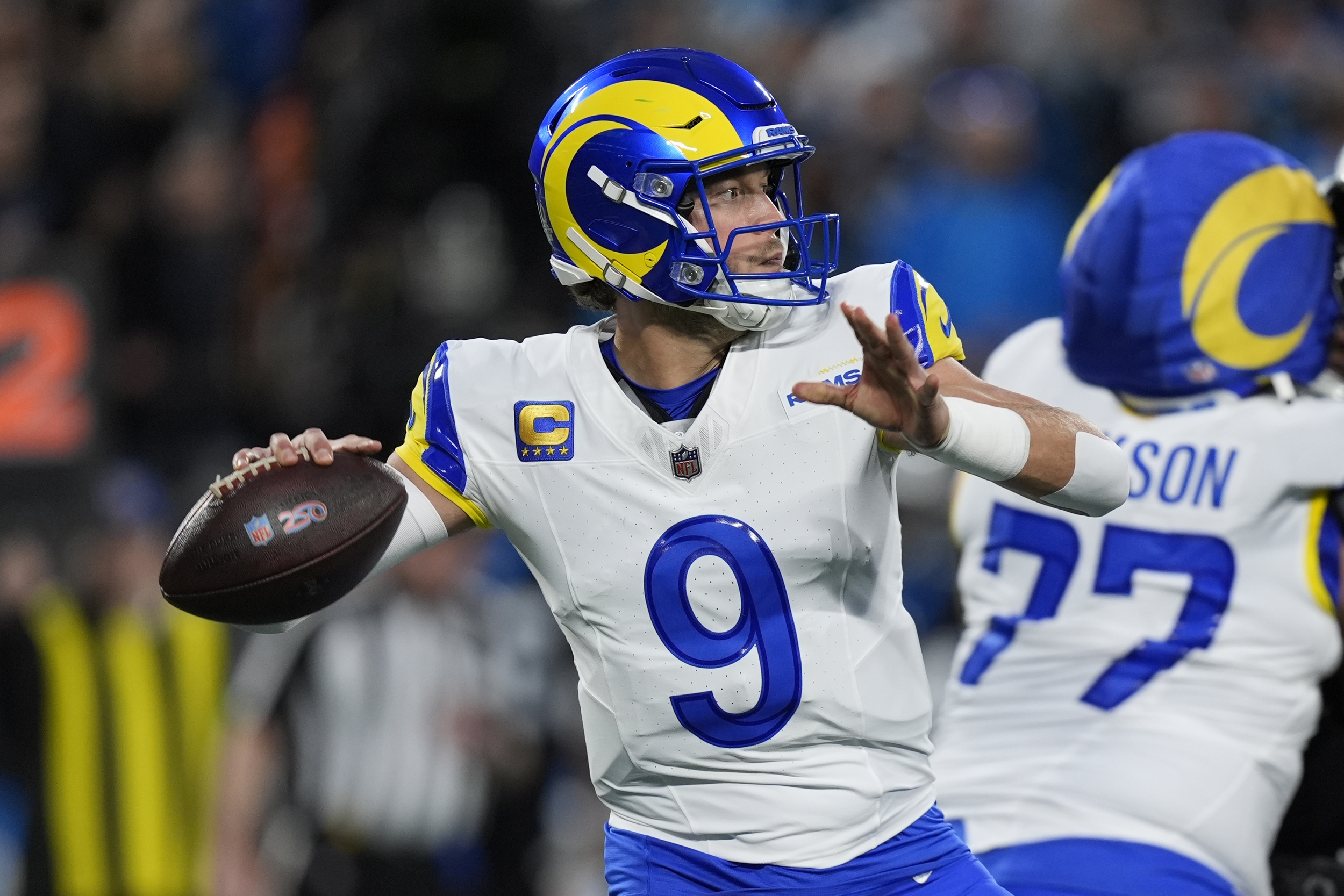 Matthew Stafford to play in divisional round; Rams place CB Ahkello ...