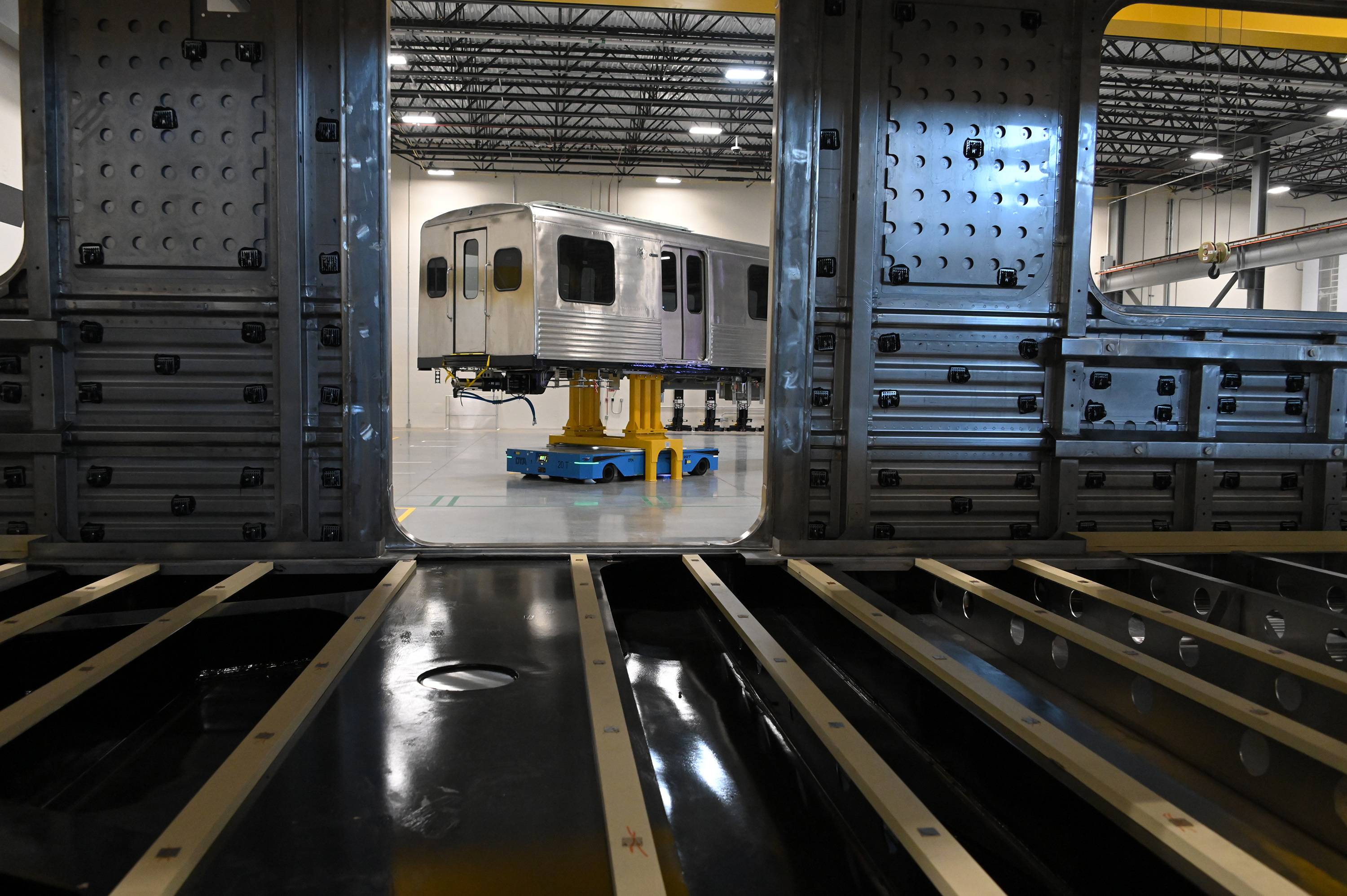 First batch of railcars from bullet train giant hit Baltimore Metro system