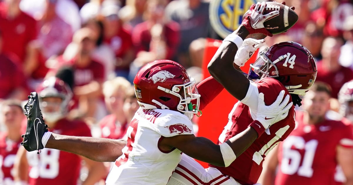 Alabama transfer, former 4-star WR Jalen Hale commits to SMU