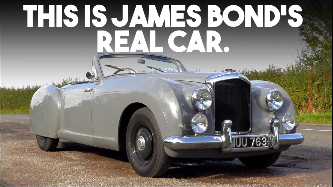 James Bond's real car revealed