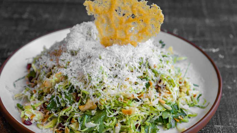 This tangy Brussels sprout salad might be the best side dish on your table