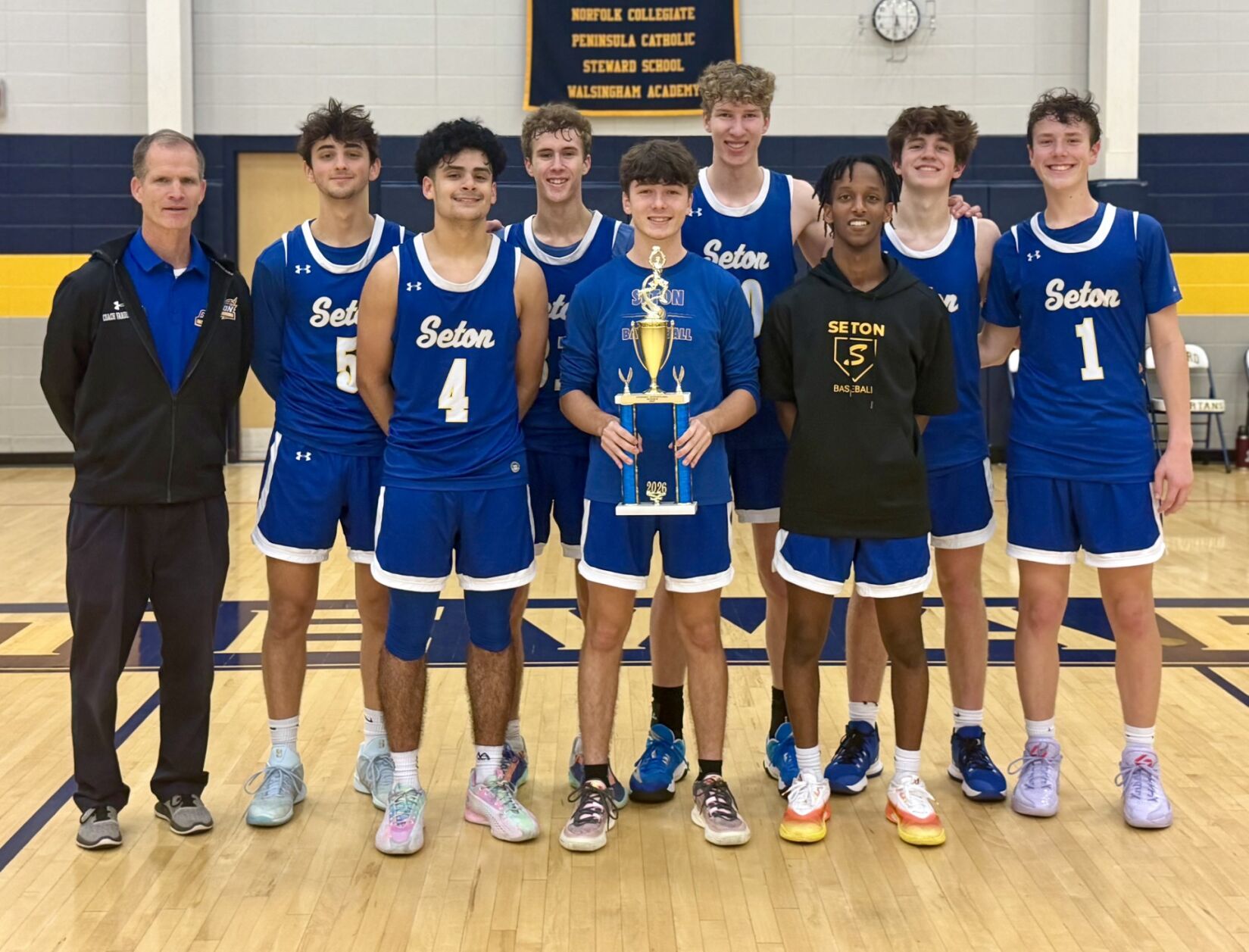 Seton boys win Steward Tournament; Virginia state scores for Jan. 10 games