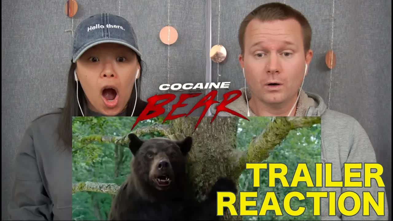 Cocaine Bear official trailer // reaction & review
