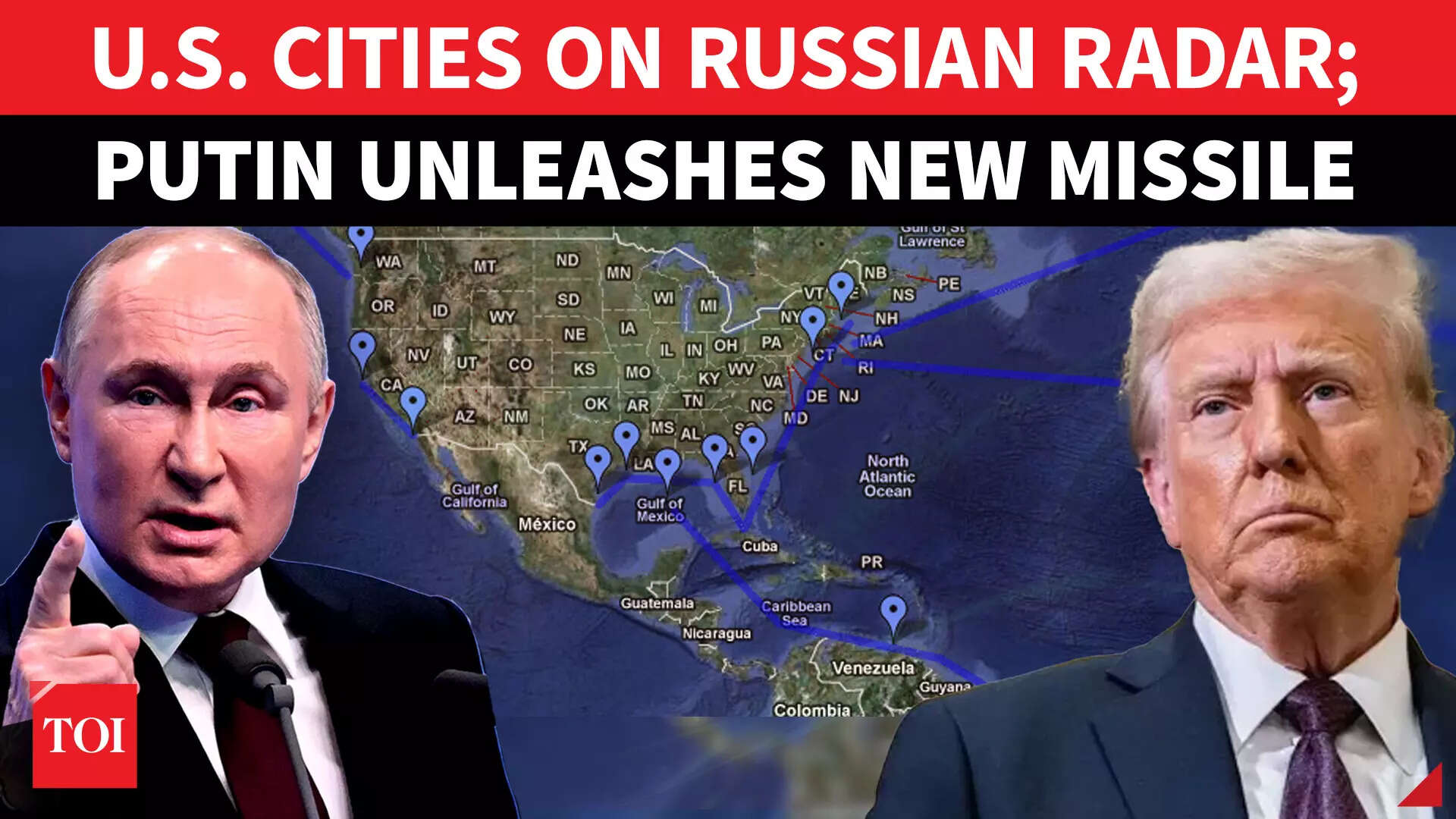 Putin unveils missile capable of hitting Chicago, Washington DC, other ...