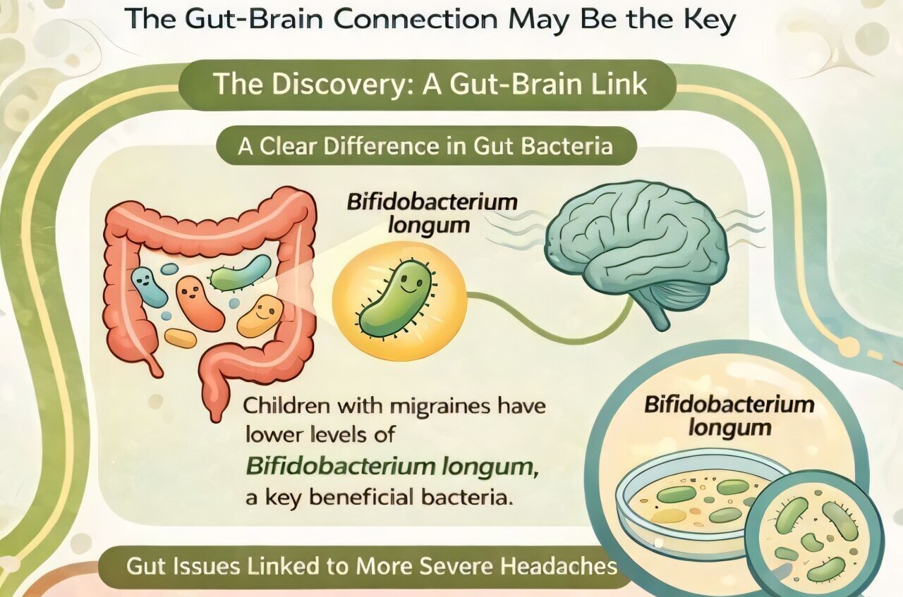 Gut health linked to childhood migraine relief