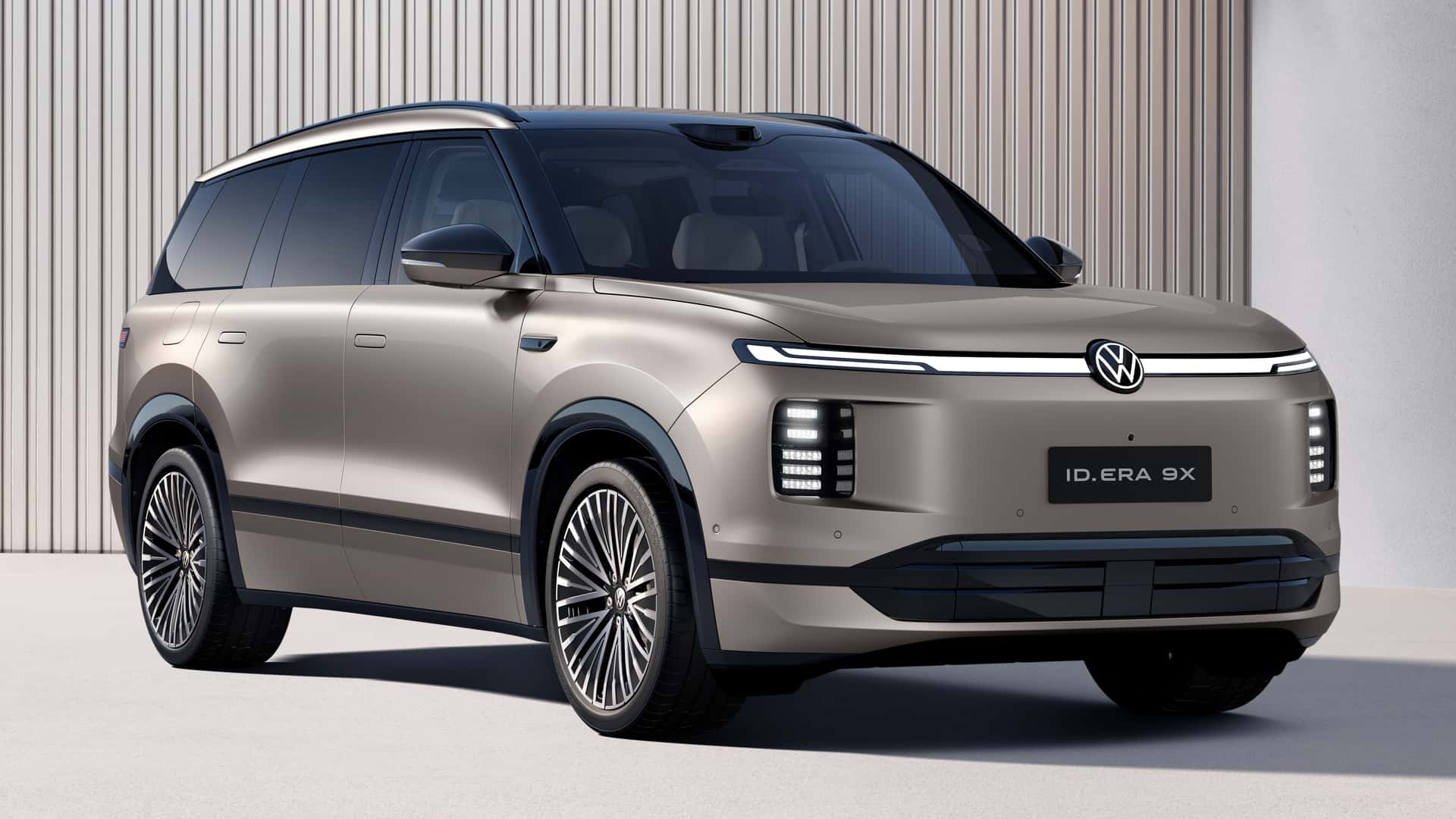 The first Volkswagen with a range-extending engine is a massive SUV