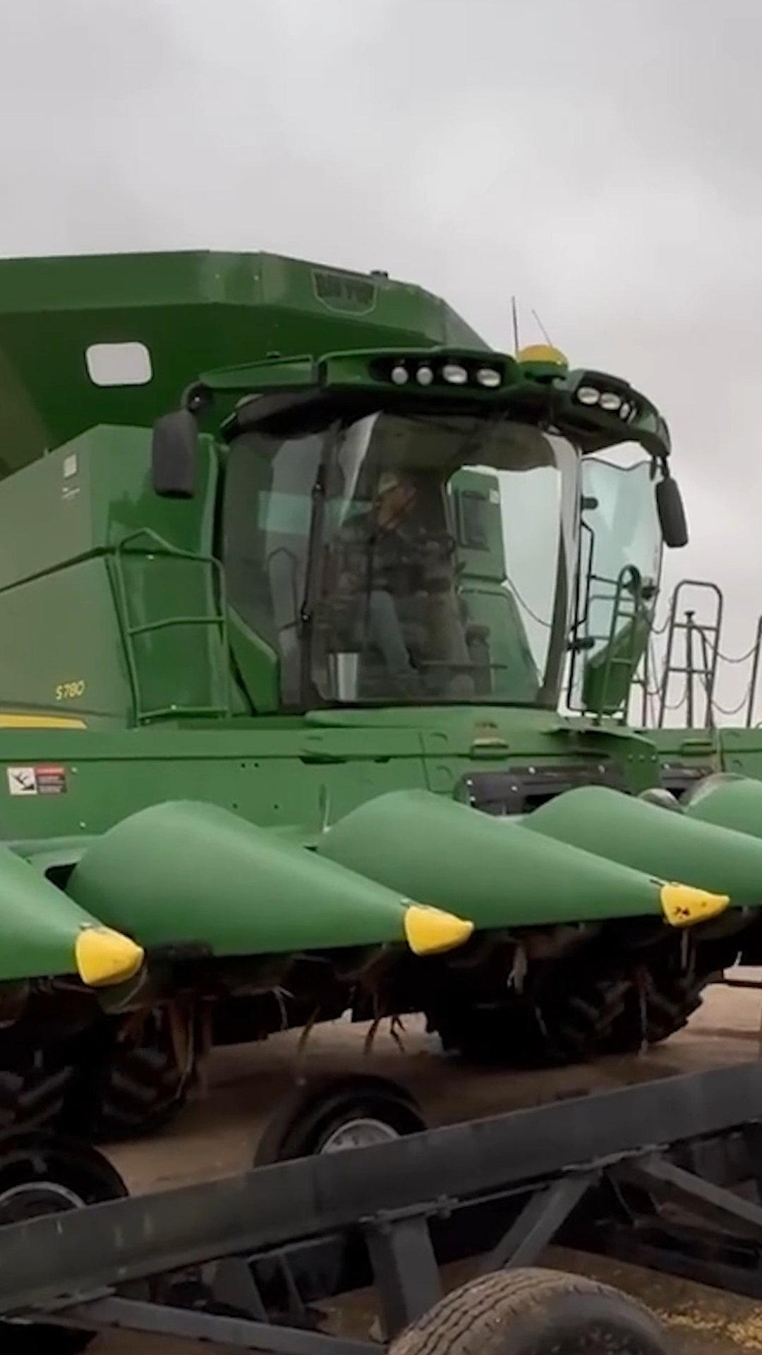 This combine is so big!