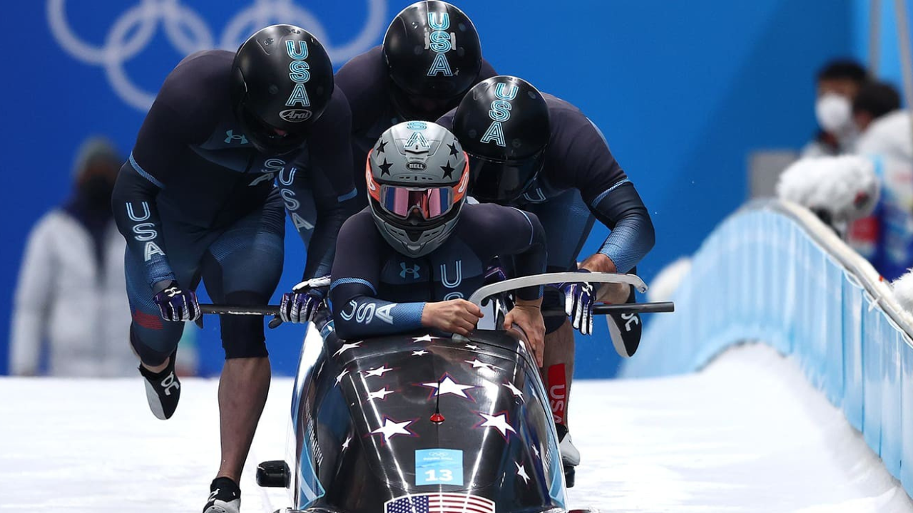 Team USA bobsled run takes shocking turn when Kris Horn is the only one ...