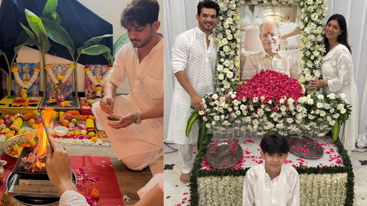Arjun Bijlani carries out final rites for his late father-in-law ...