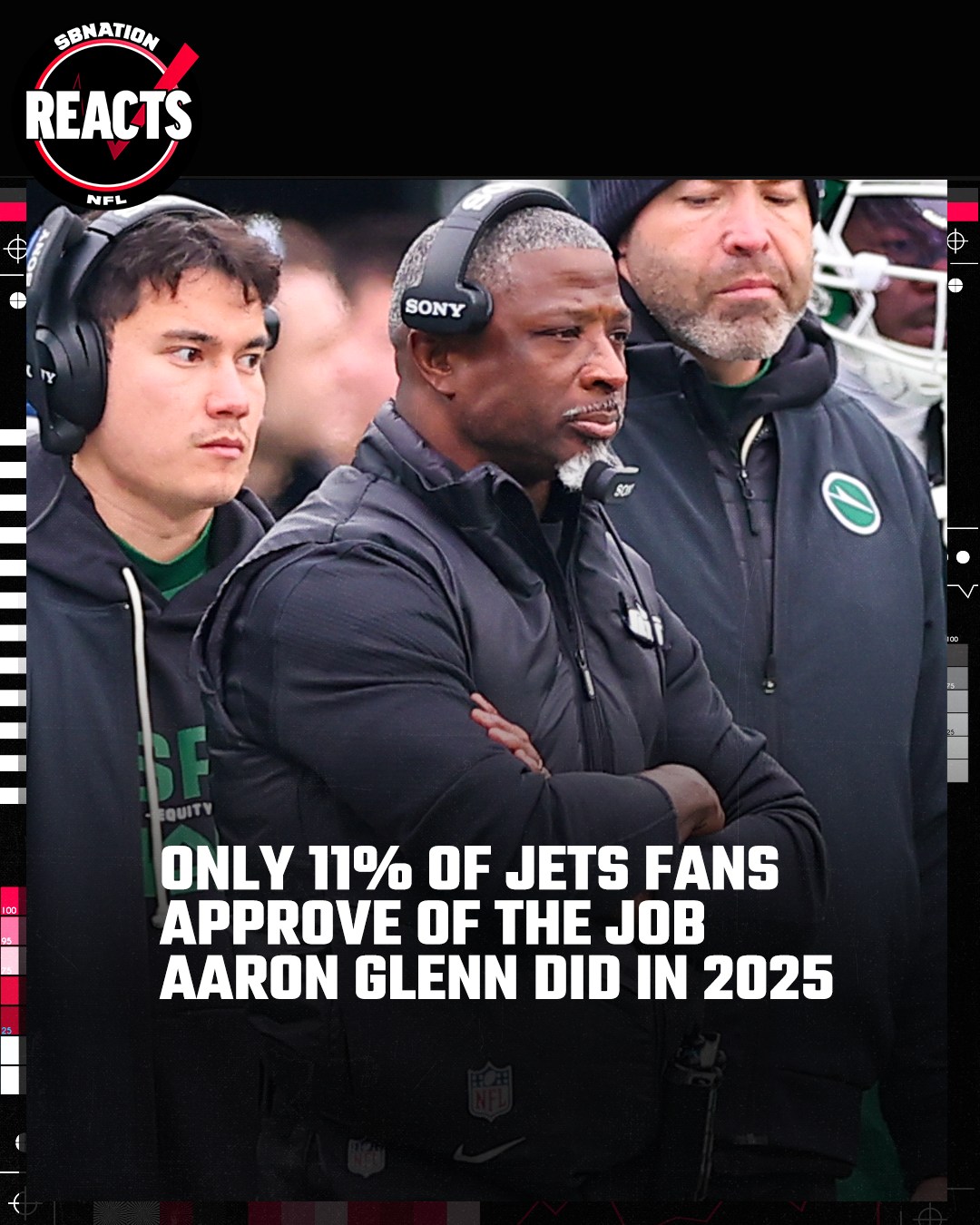 Jets fans aren’t fans of Aaron Glenn’s first season