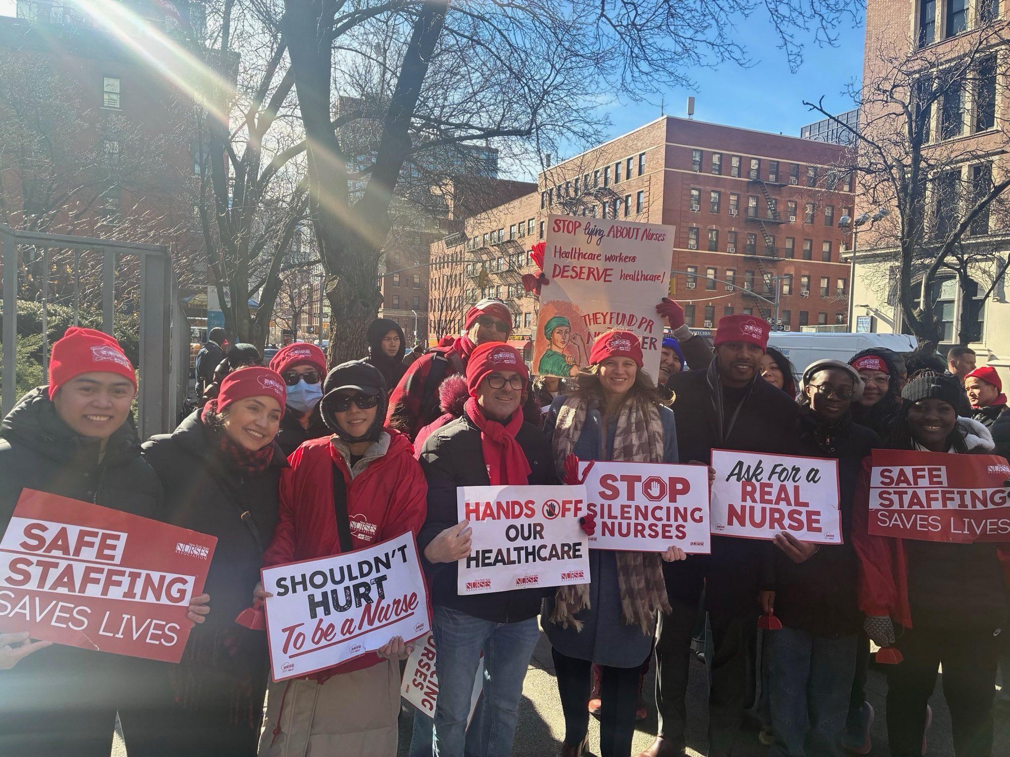 Here’s why nearly 15,000 nurses are on strike in New York City