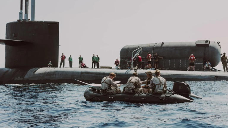This US Navy submarine was at sea for a historic 727 days
