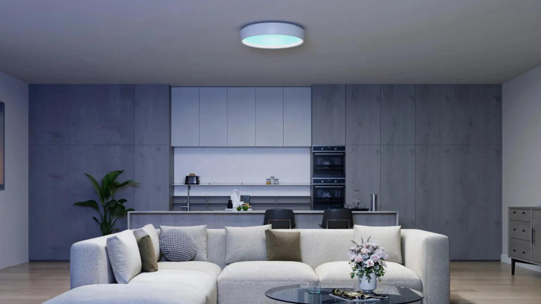 These new smart ceiling lights rethink what overhead lighting can do