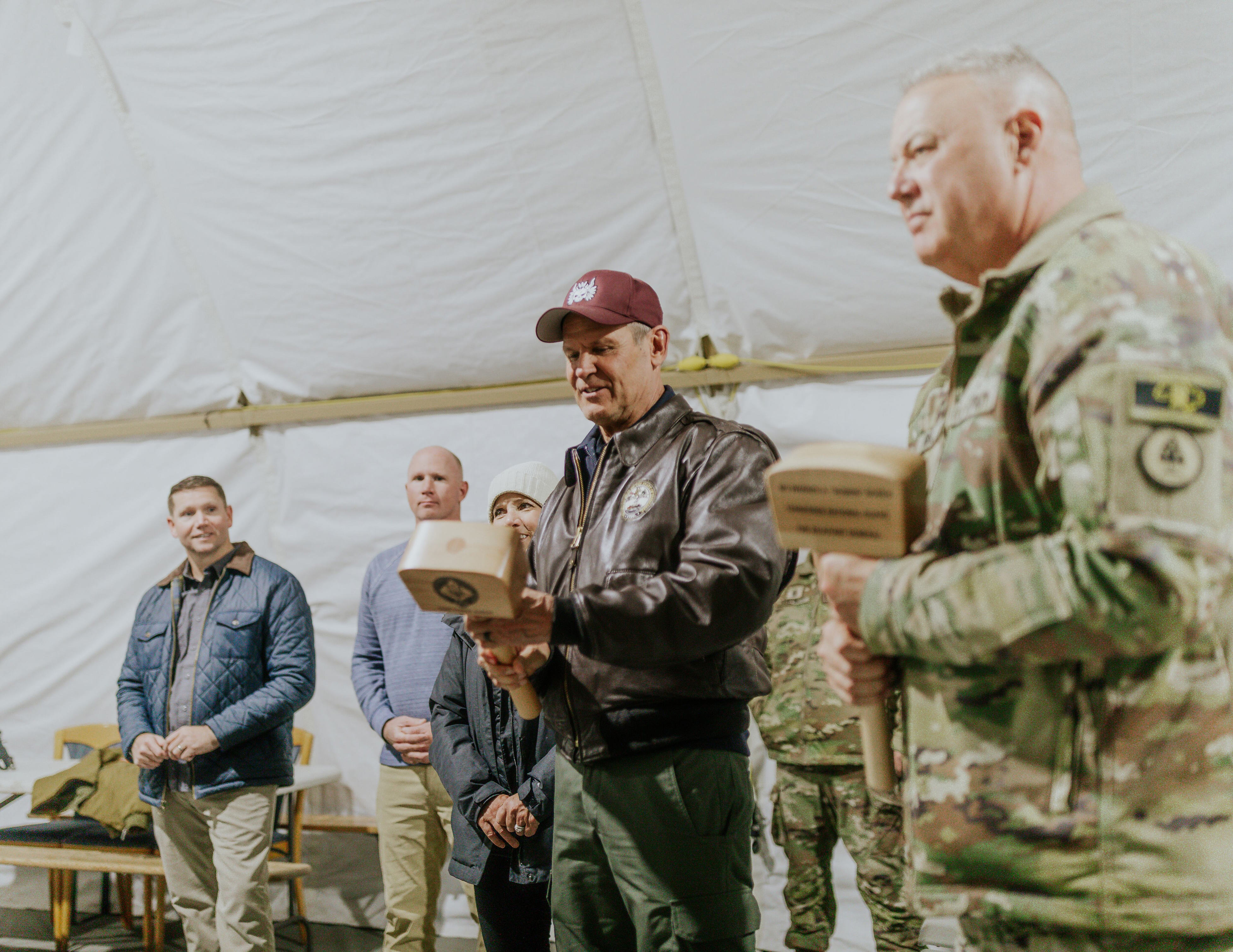 Gov. Lee visits Tennessee troops deployed in Middle East, Europe