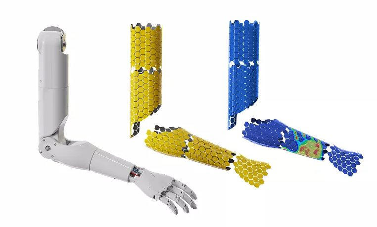 This artificial skin could give human-like sensitivity to robots