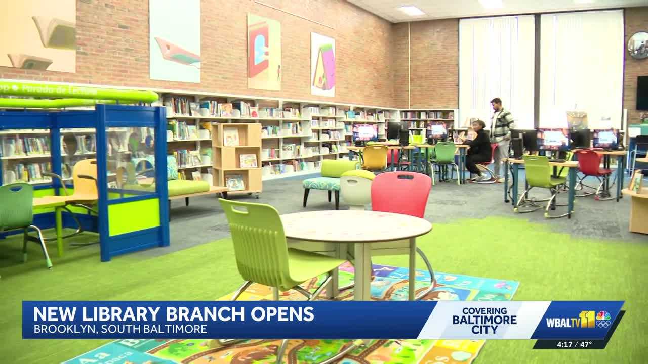Brooklyn branch of Enoch Pratt Library reopens