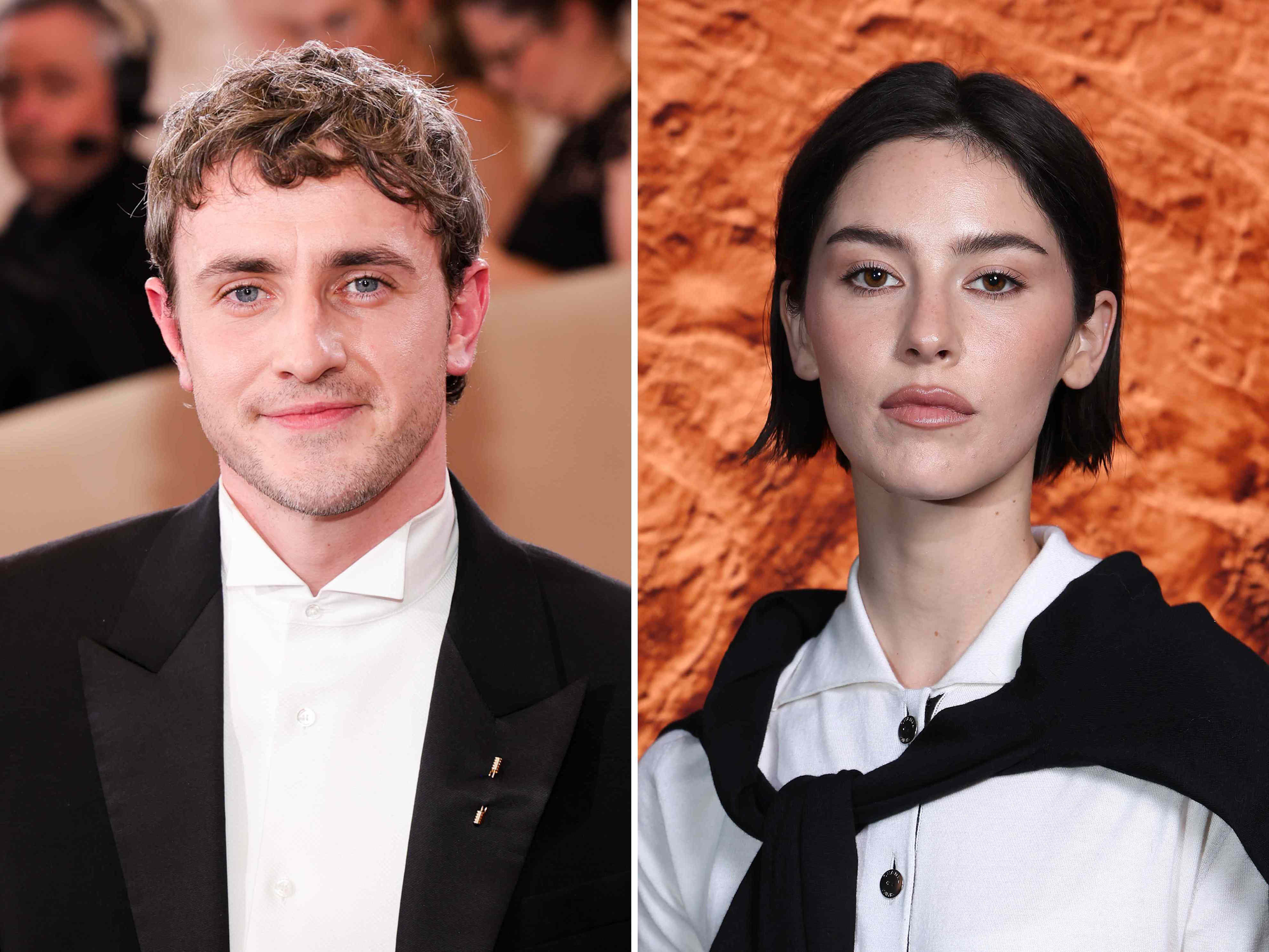 Gracie Abrams and Paul Mescal enjoy a rare date night at Golden Globes ...