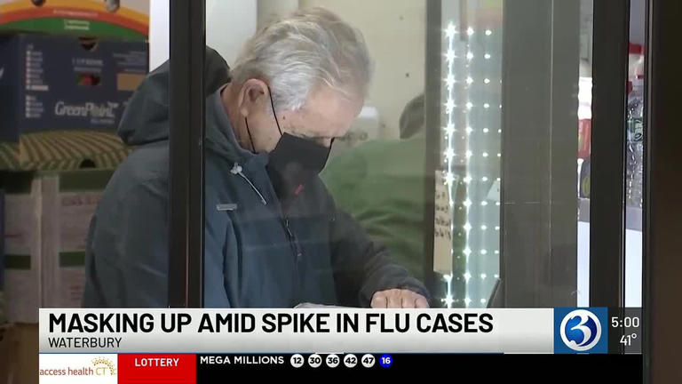 Face masks make comeback as severe flu season continues