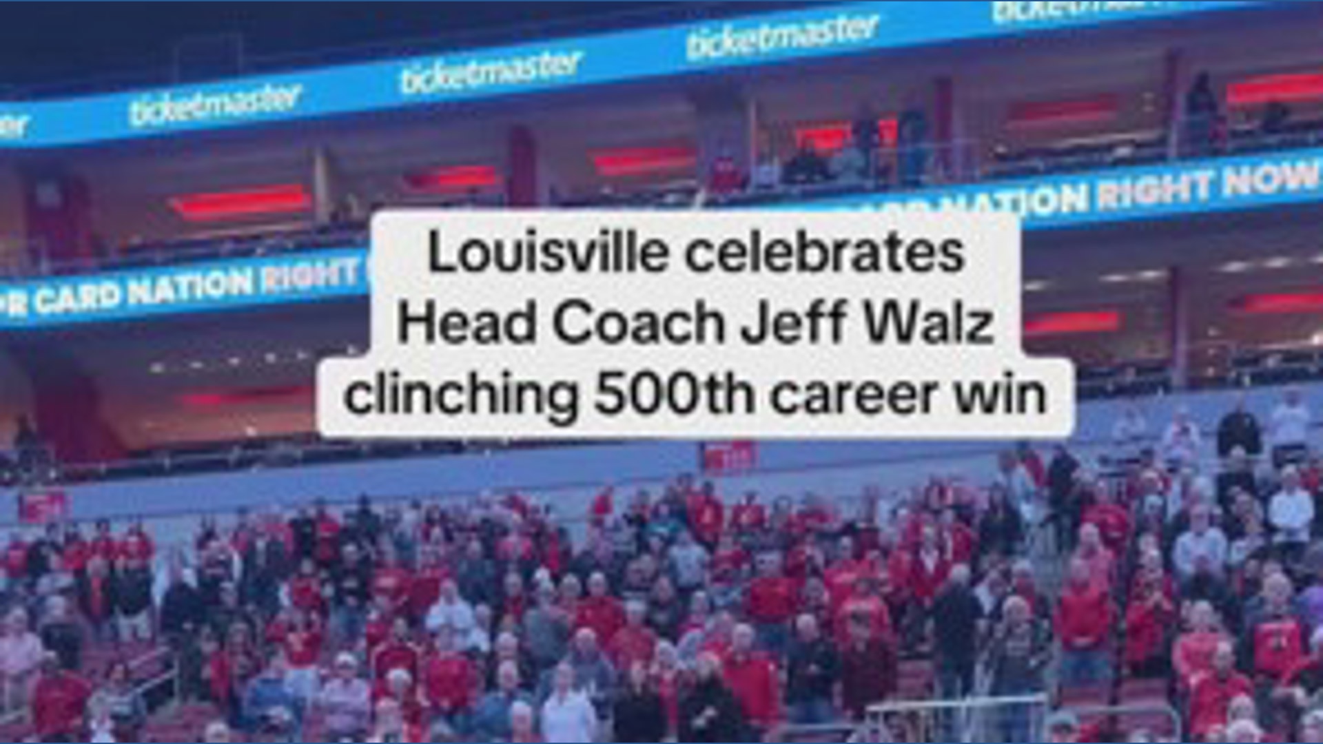 Jeff Walz honored for 500th career win