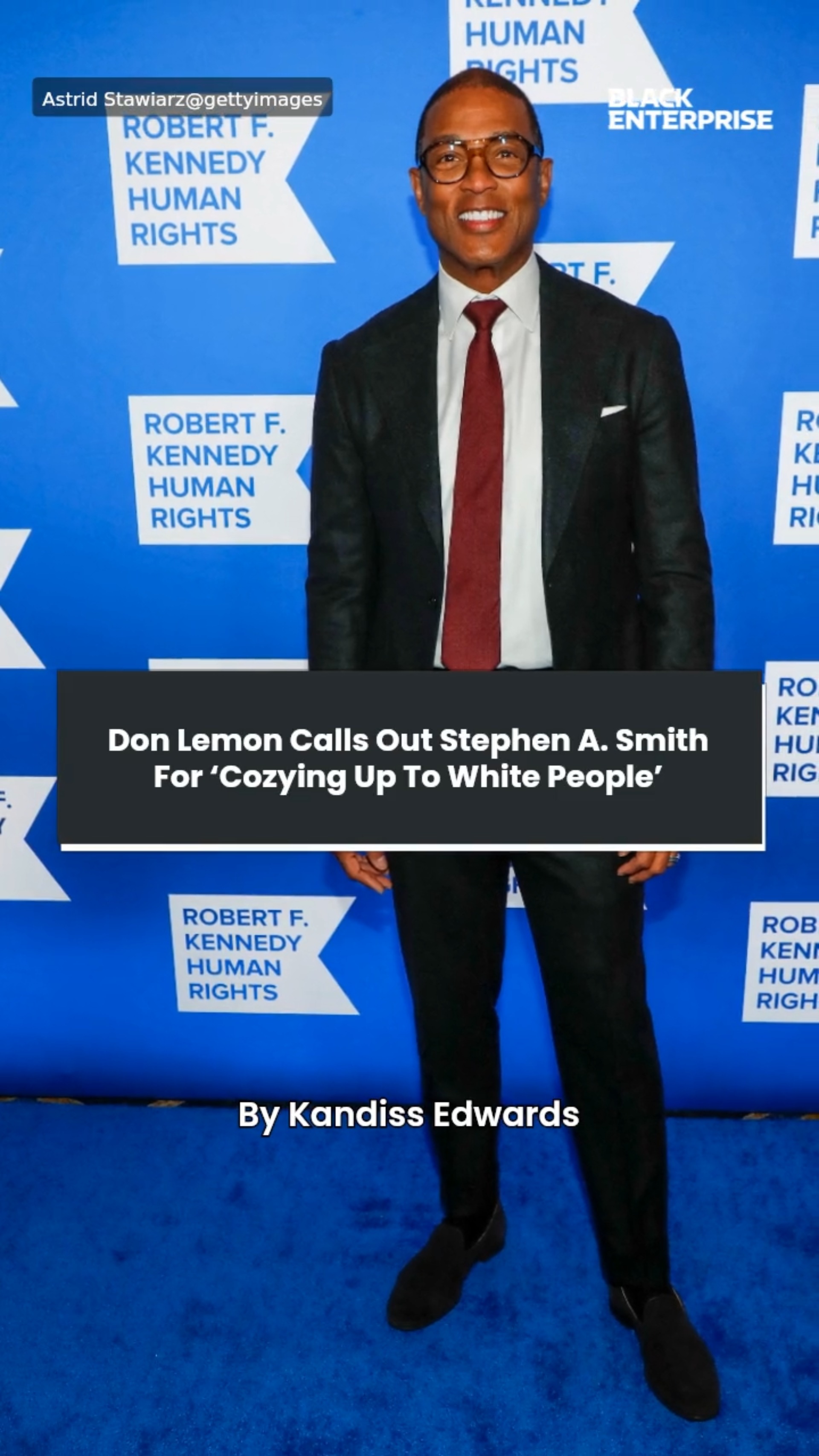 Don Lemon calls out Stephen A Smith for 'cozying up to white people'