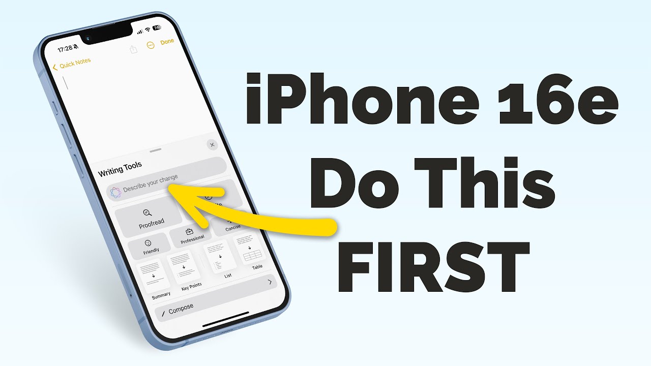 Just got an iPhone 16e? Do these 10 things first!
