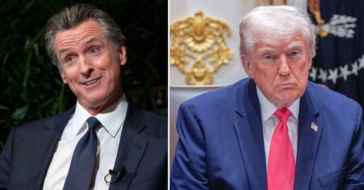 Newsom mocks Trump with health report burn