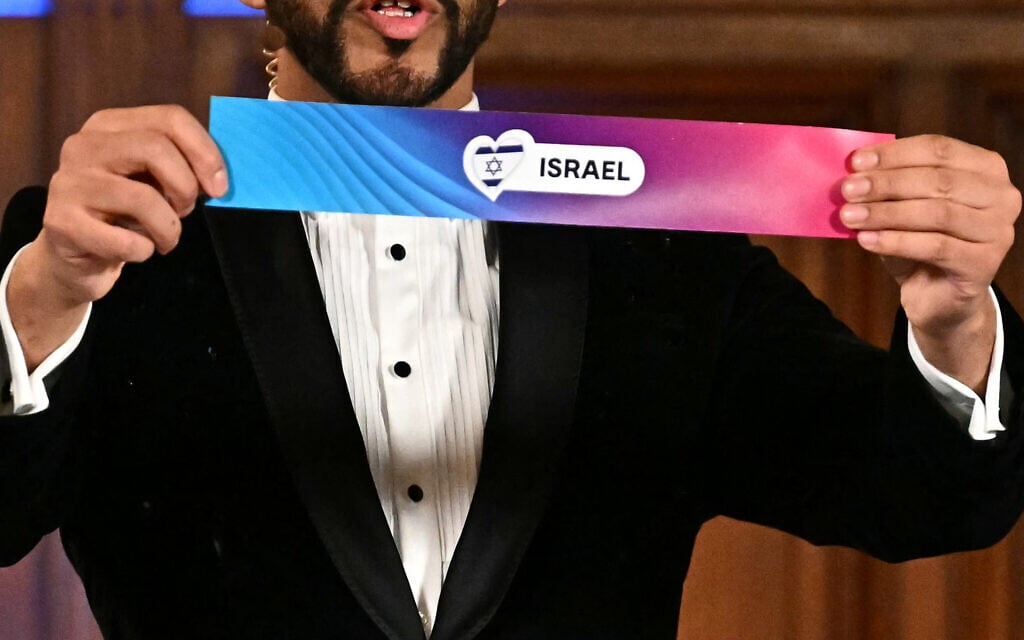 Israel draws opponents for Eurovision semifinal slated for May 12 in Vienna