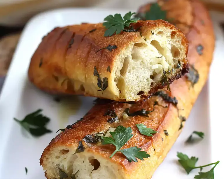 Garlic bread - video recipe!