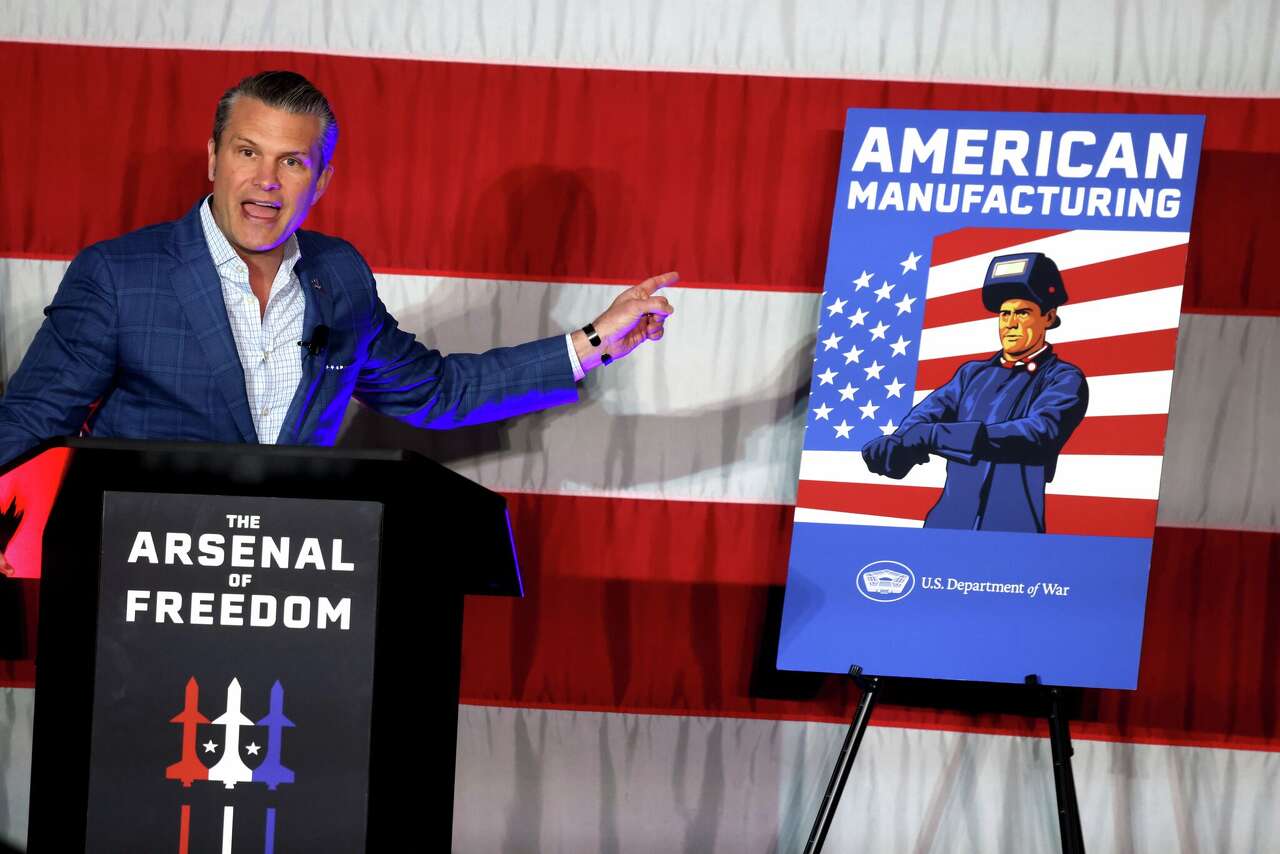 Hegseth says military needs more, better weapons in first Texas stop on ...