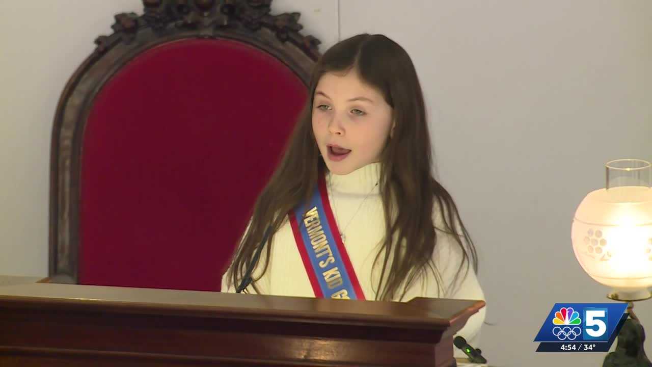 Vermont's first kid governor sworn into office