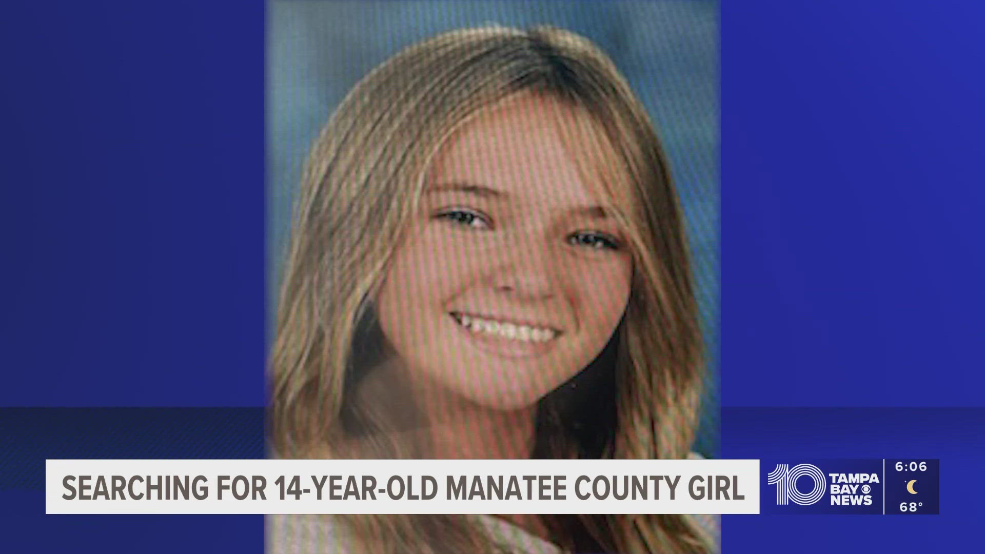 Florida missing child alert issued for 14-year-old Manatee County girl