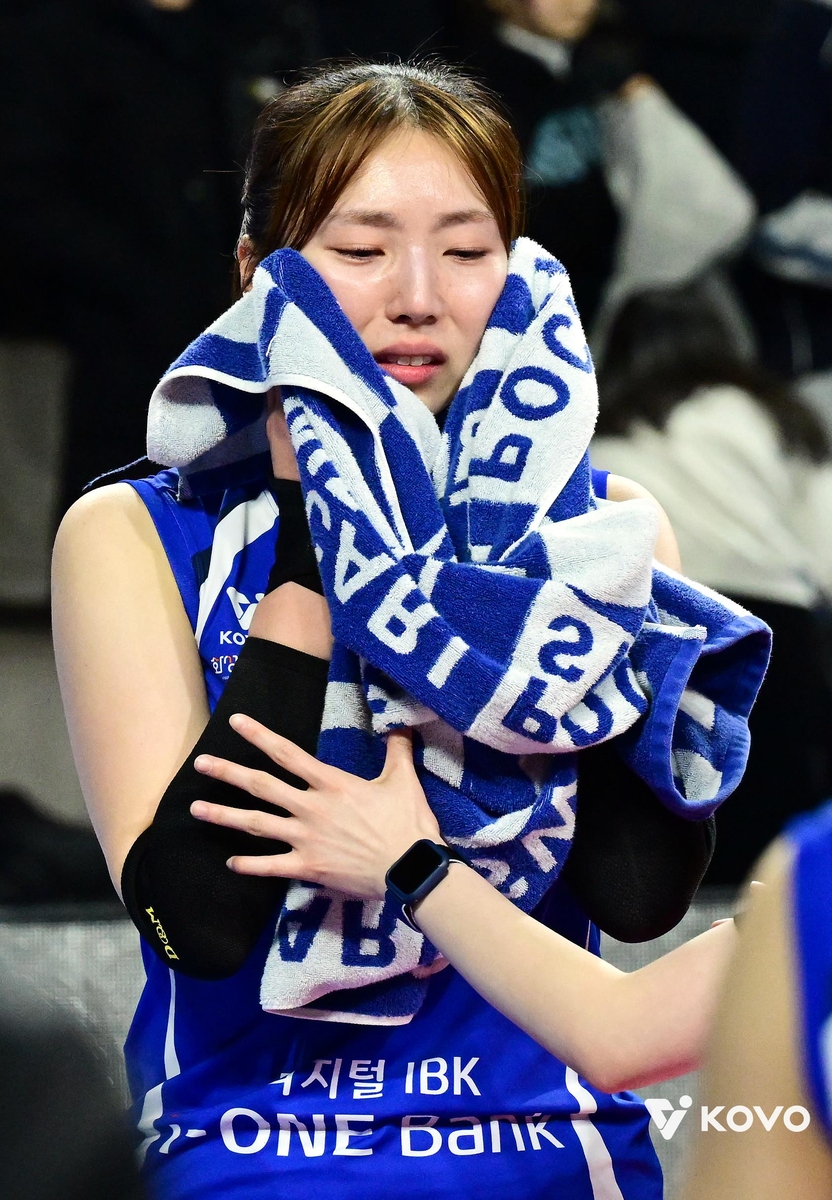 여자배구 8년 차 고의정, 기업은행 새 공격 옵션으로 부상