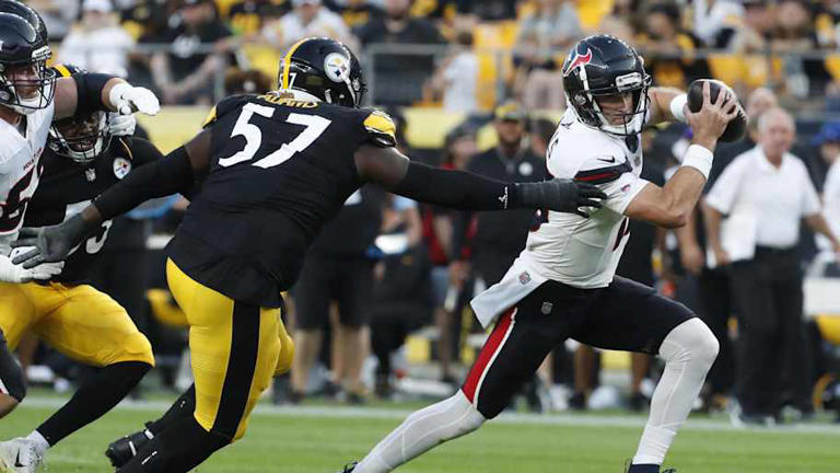 Texans, Steelers inactives revealed for MNF wild card