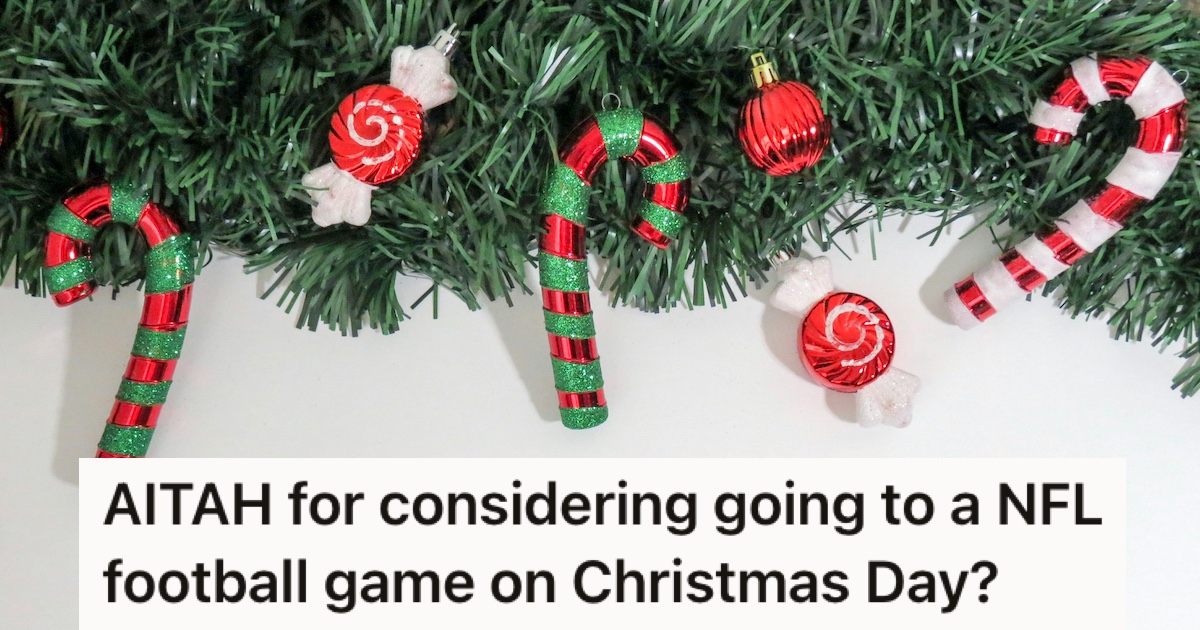 Sports-loving wife is offered a once-in-a-lifetime Christmas treat, but ...