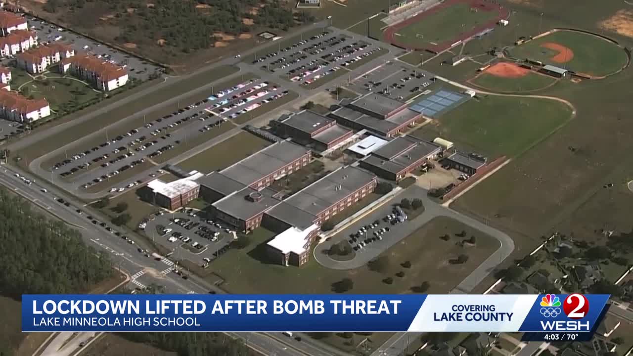 Bomb threat forces lockdowns at Lake County schools