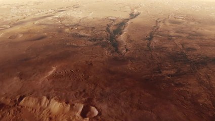 Cat scratch 'trenches of Mars' over Nili Fossae region