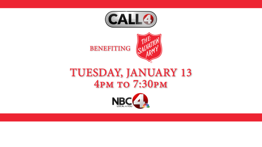 NBC4 to host Call4 telethon supporting Salvation Army in Central Ohio