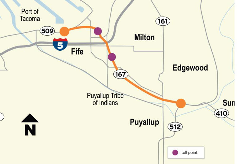 Bridge work in Fife will close up to 4 lanes of I-5 this week