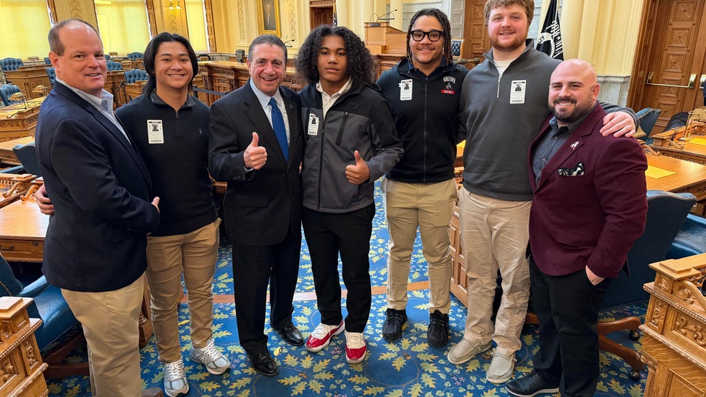 Washington Township High School football team honored after New Jersey ...