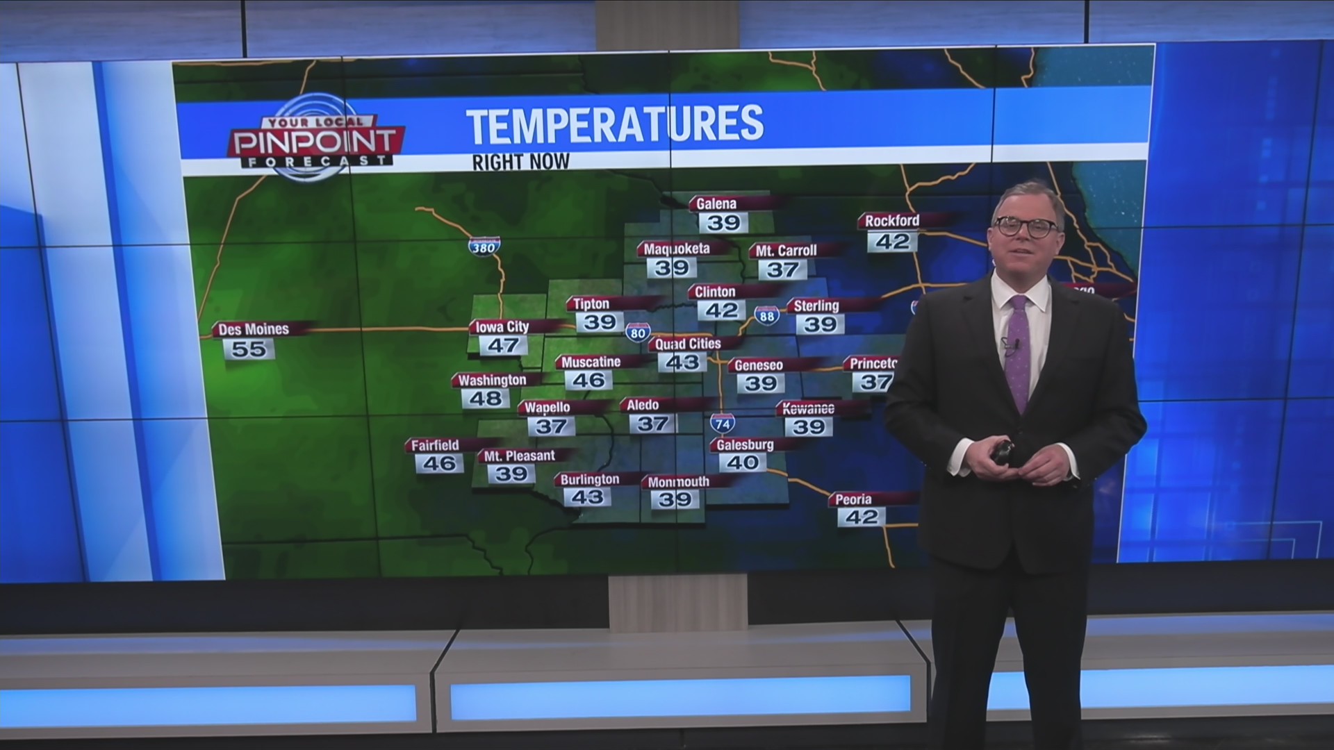 Mild for now, but not for long in the Quad Cities