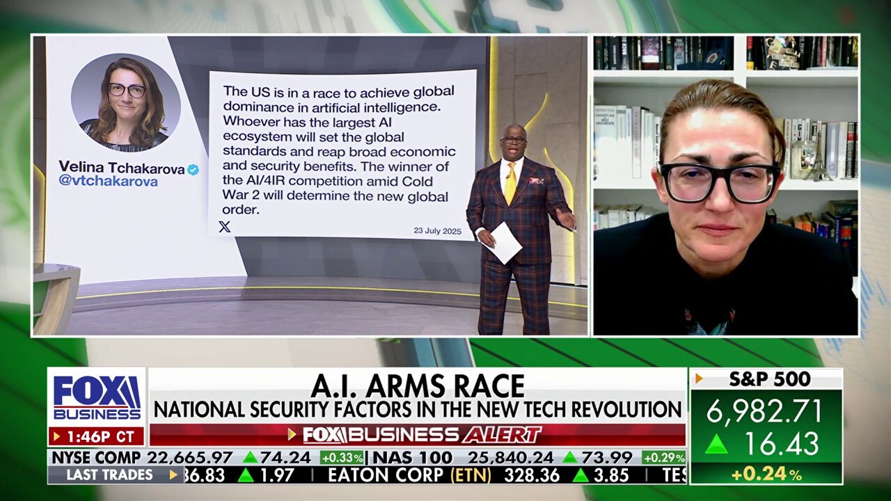 Winning AI race will determine outcome of 'Cold War 2.0,' geopolitical ...
