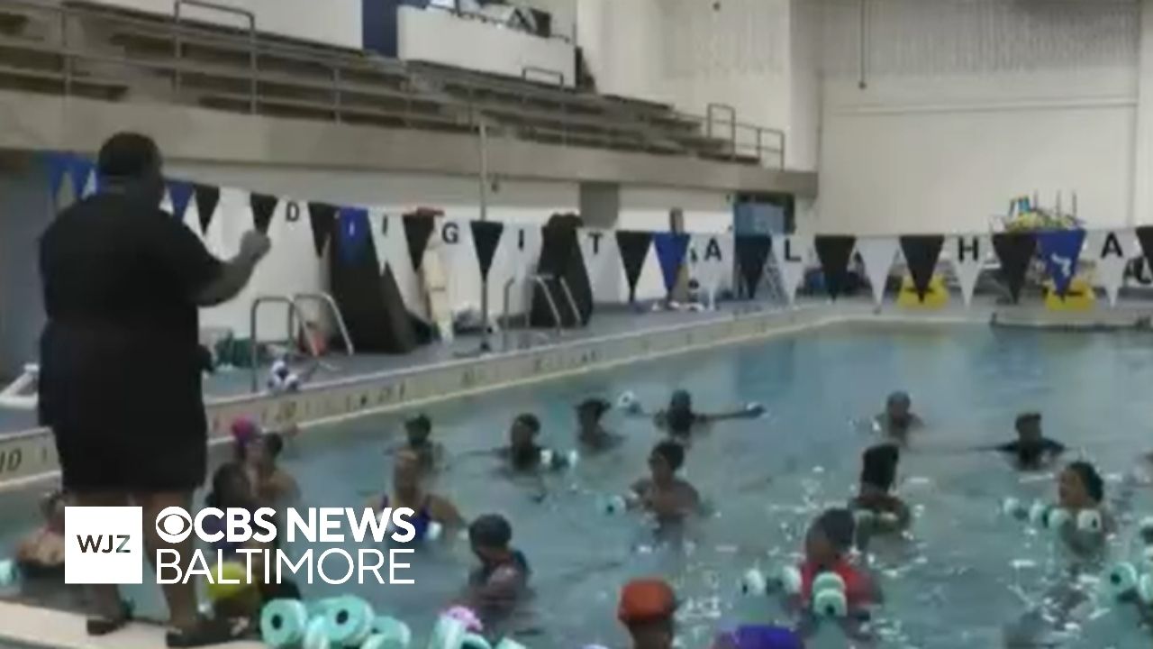 You can try a new water aerobics class in Baltimore