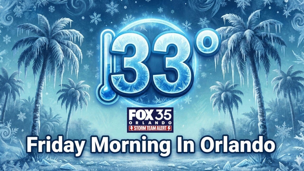 Orlando weather: Major cold front coming to central Florida