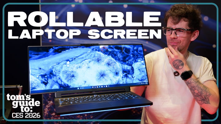 Lenovo Legion Pro rollable gaming laptop with an ultrawide display!