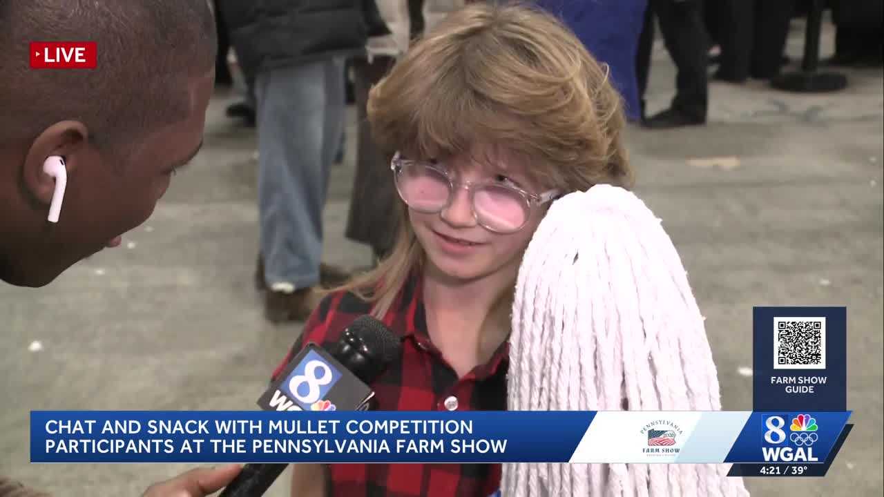 Perfectly sculpted mullets turn heads at Pennsylvania’s wildest hair ...