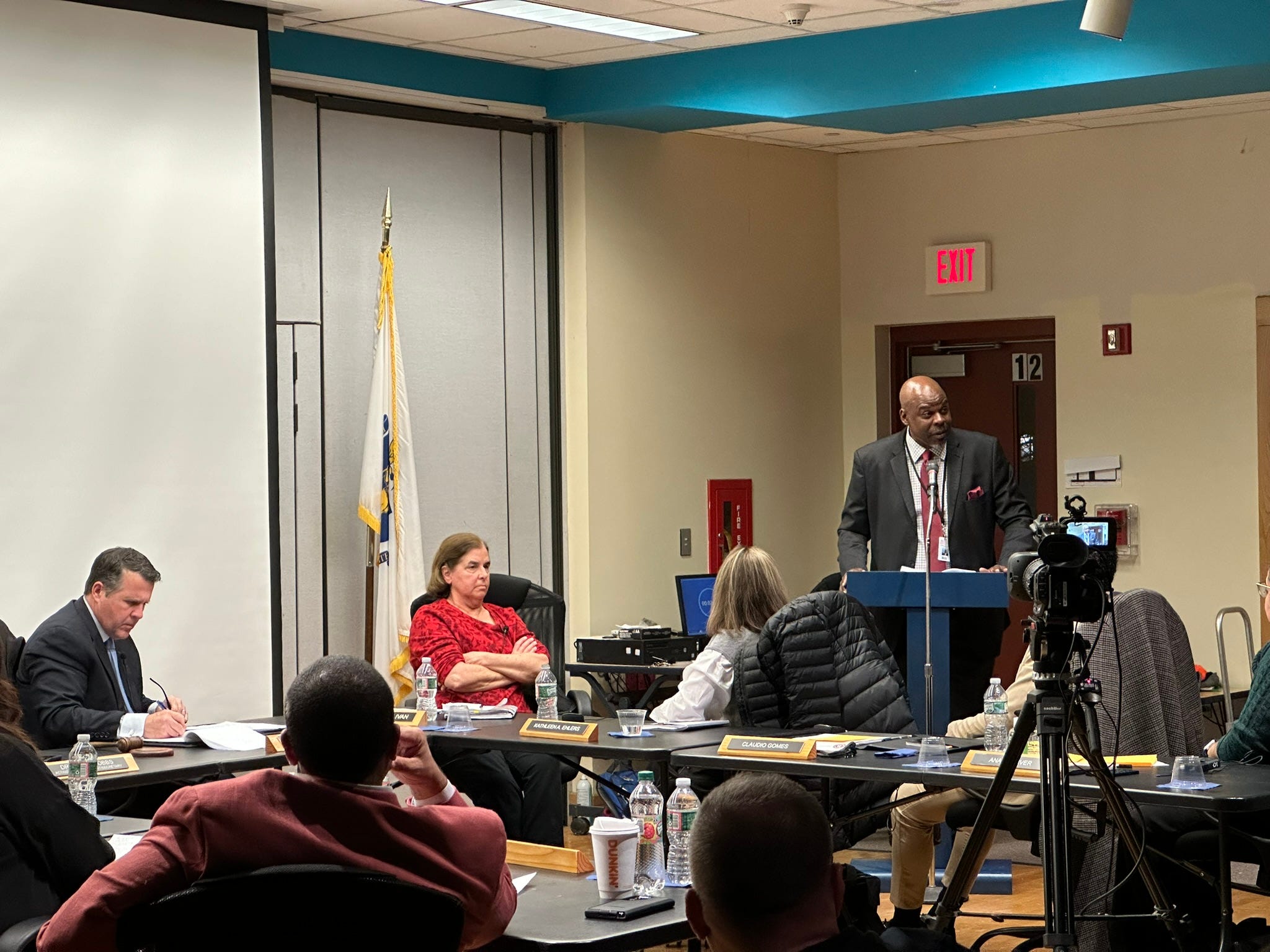 Knife found in Brockton High classroom during sweep for cell phones